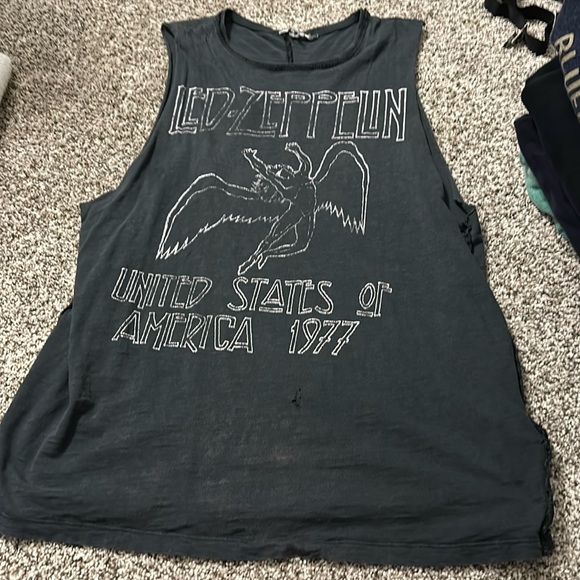 Tops | Vintage Led Zeppelin Tank Top | Poshmark